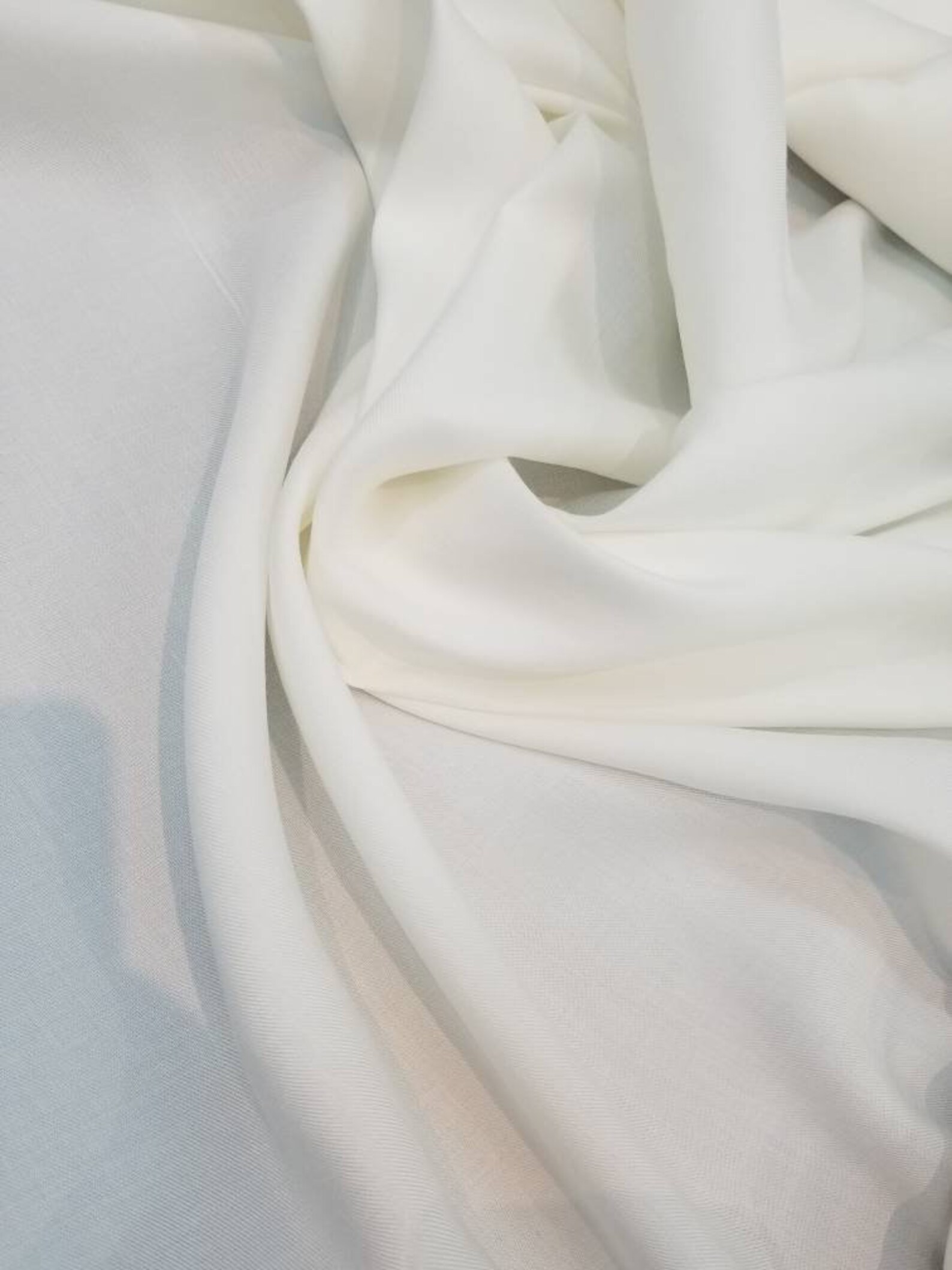 Off white soft and drapey poly linen medium weight usable for | Etsy