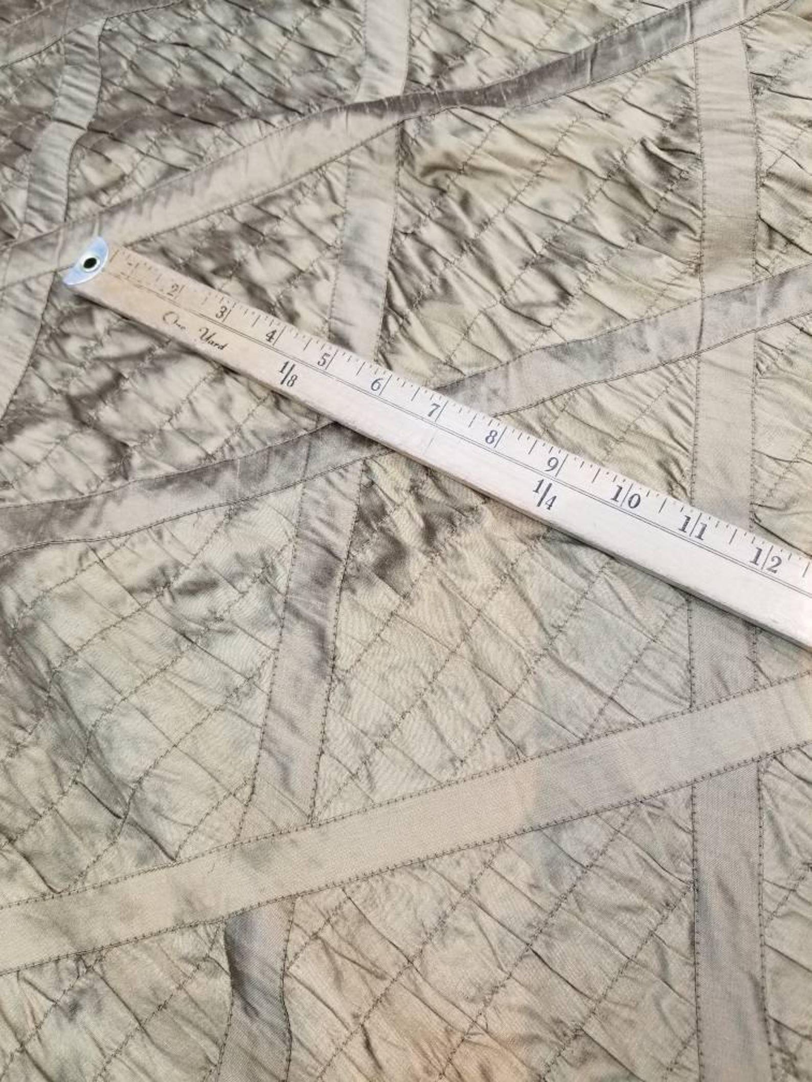 100% Silk Shantung Fabric Sown Beautifully to Use for Interior - Etsy