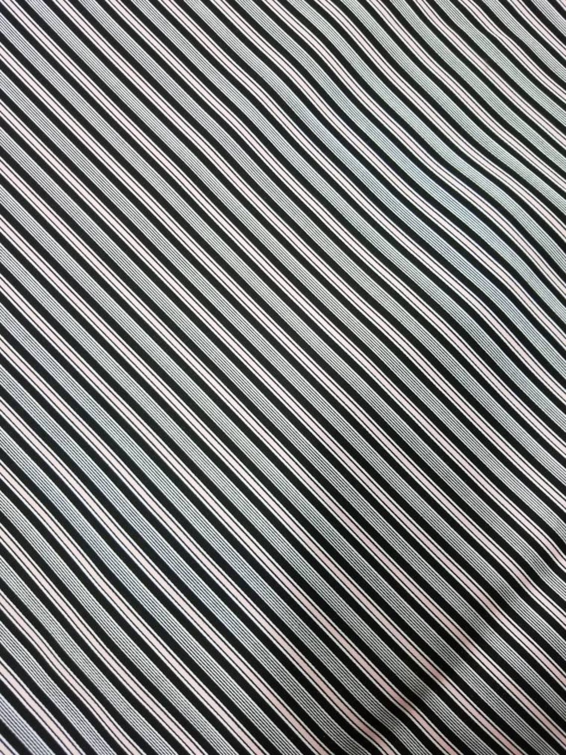 Stretch Cotton Stripe Fabric by Yard 54" Wide. Can Be Used for Clothing ...