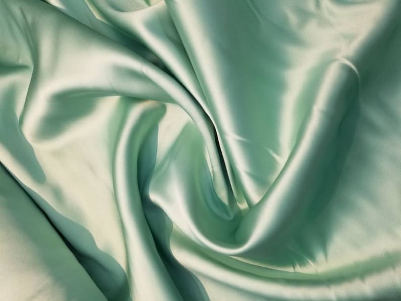 Seige Green Color Mikado/zibelline Fabric. 60 Wide - Etsy