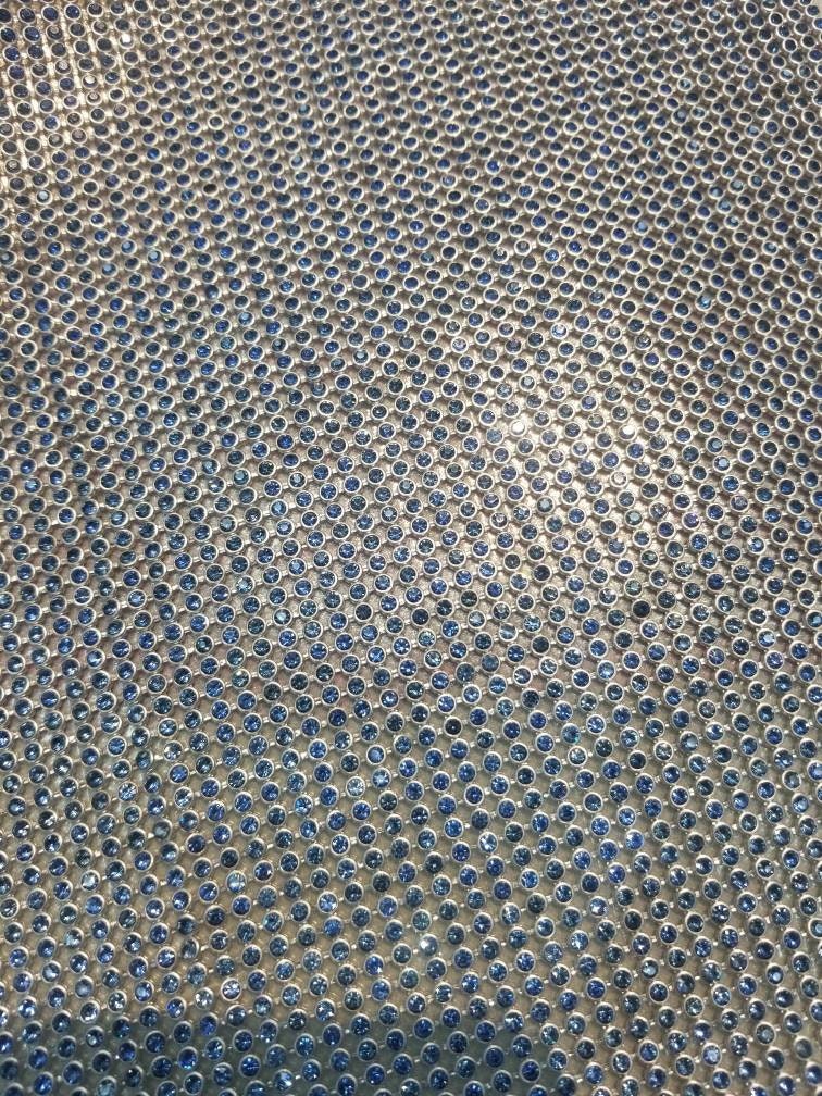 Rhinestone Crystal Sheets, Full Sheet. Size 46" X 18" . Four Different ...