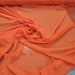 Orange Color Chiffon 54 Wide. Usable for Apparel and Interior Designing ...