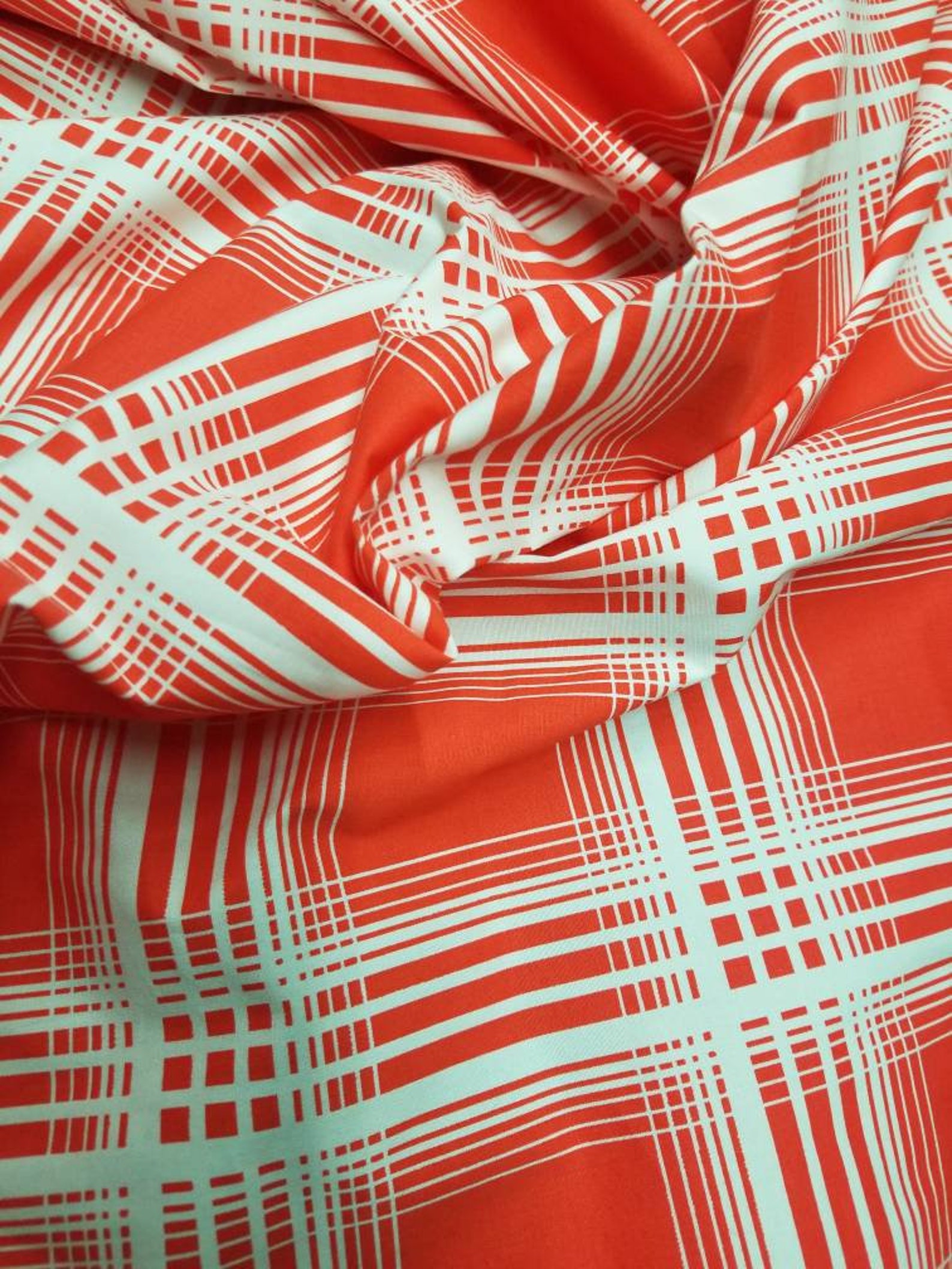 Stretch Cotton Plaid Fabric by Yard 54 Wide. Can Be Used - Etsy