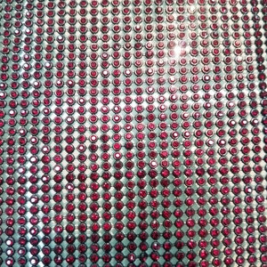 Rhinestone Sheets, Rhinestones Fabric, Rhinestones Mesh. Full Sheet ...