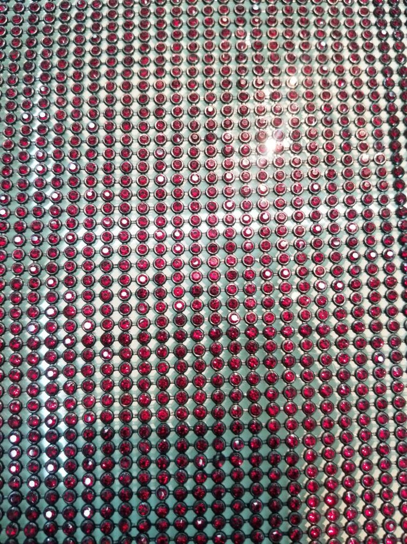 Rhinestone Sheets, Rhinestones Fabric, Rhinestones Mesh. Full Sheet ...
