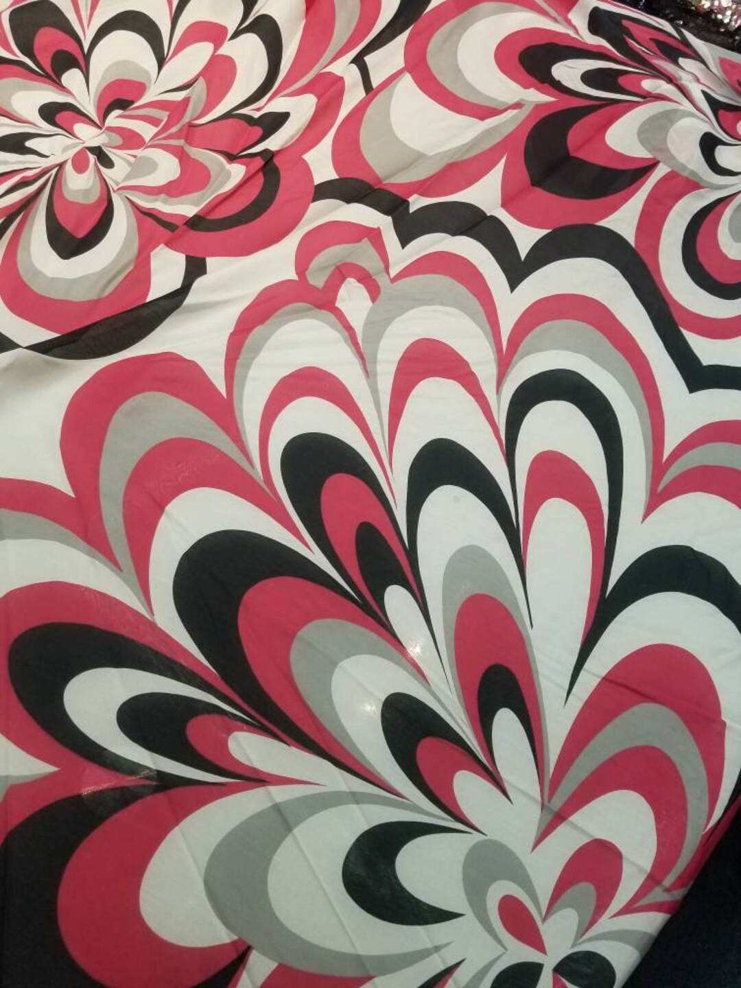 Soft and Smooth Cotton Printed Fabric 54" Wide. Designer Print Usable ...