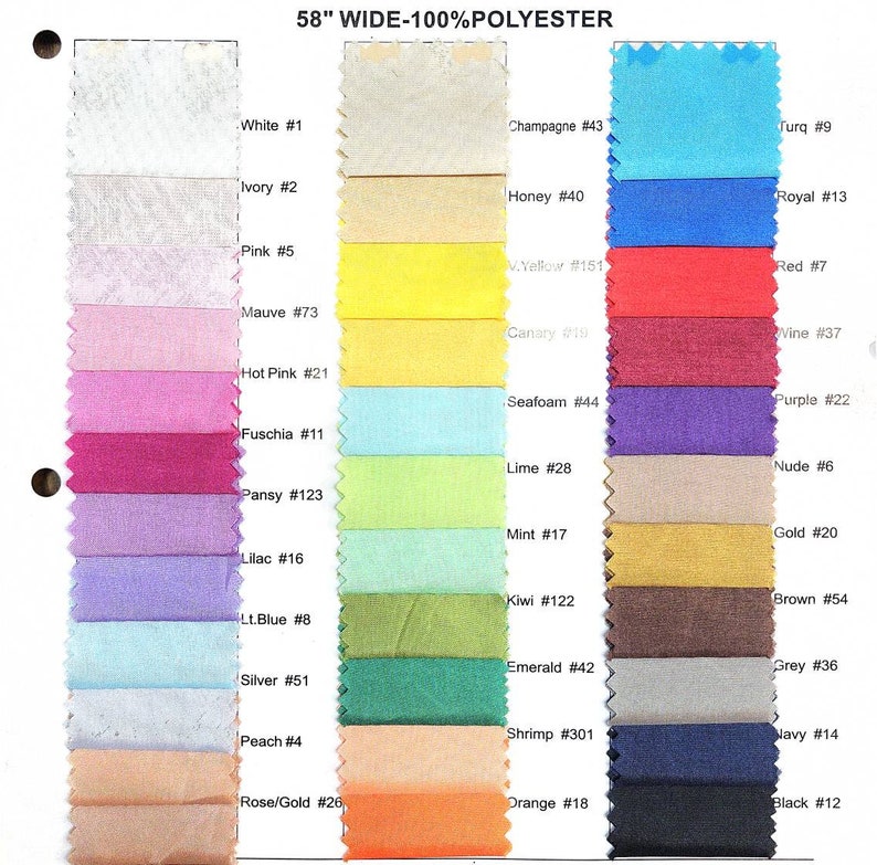 60 Polyester China Silk Lining. Sold by the Yards - Etsy