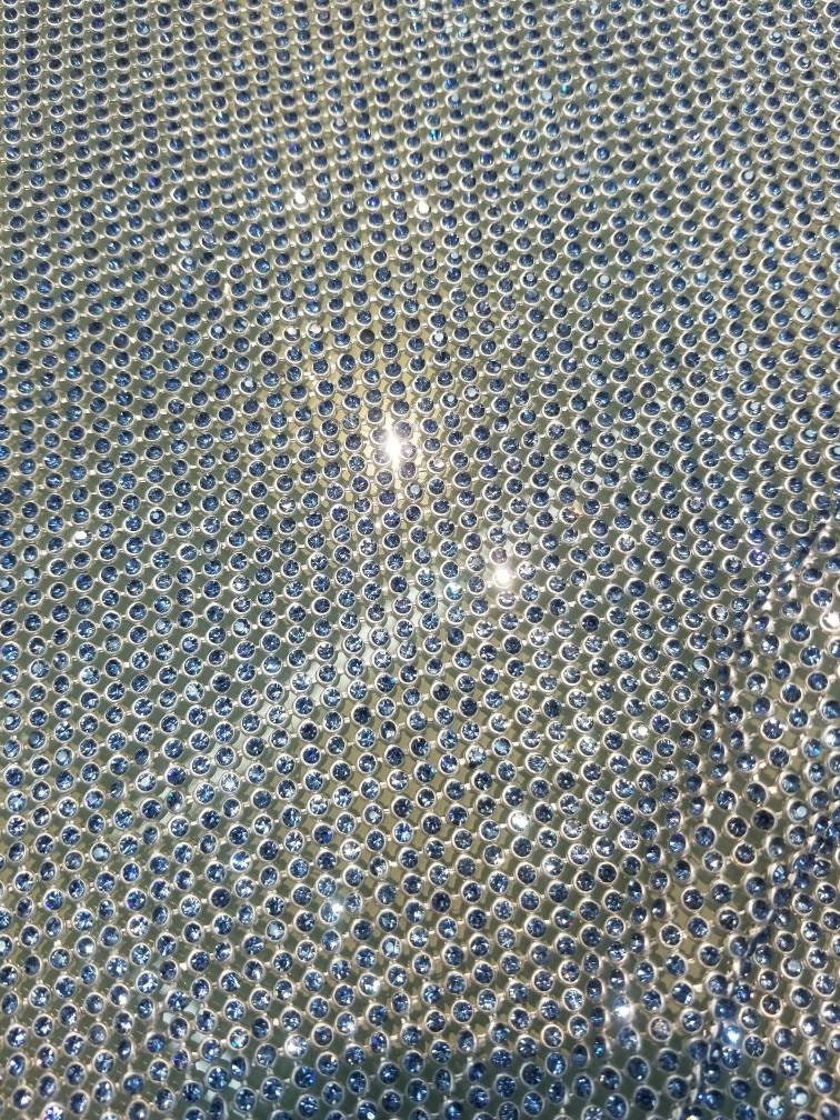 Rhinestone Sheets Rhinestones Fabric Rhinestones Mesh. Full - Etsy