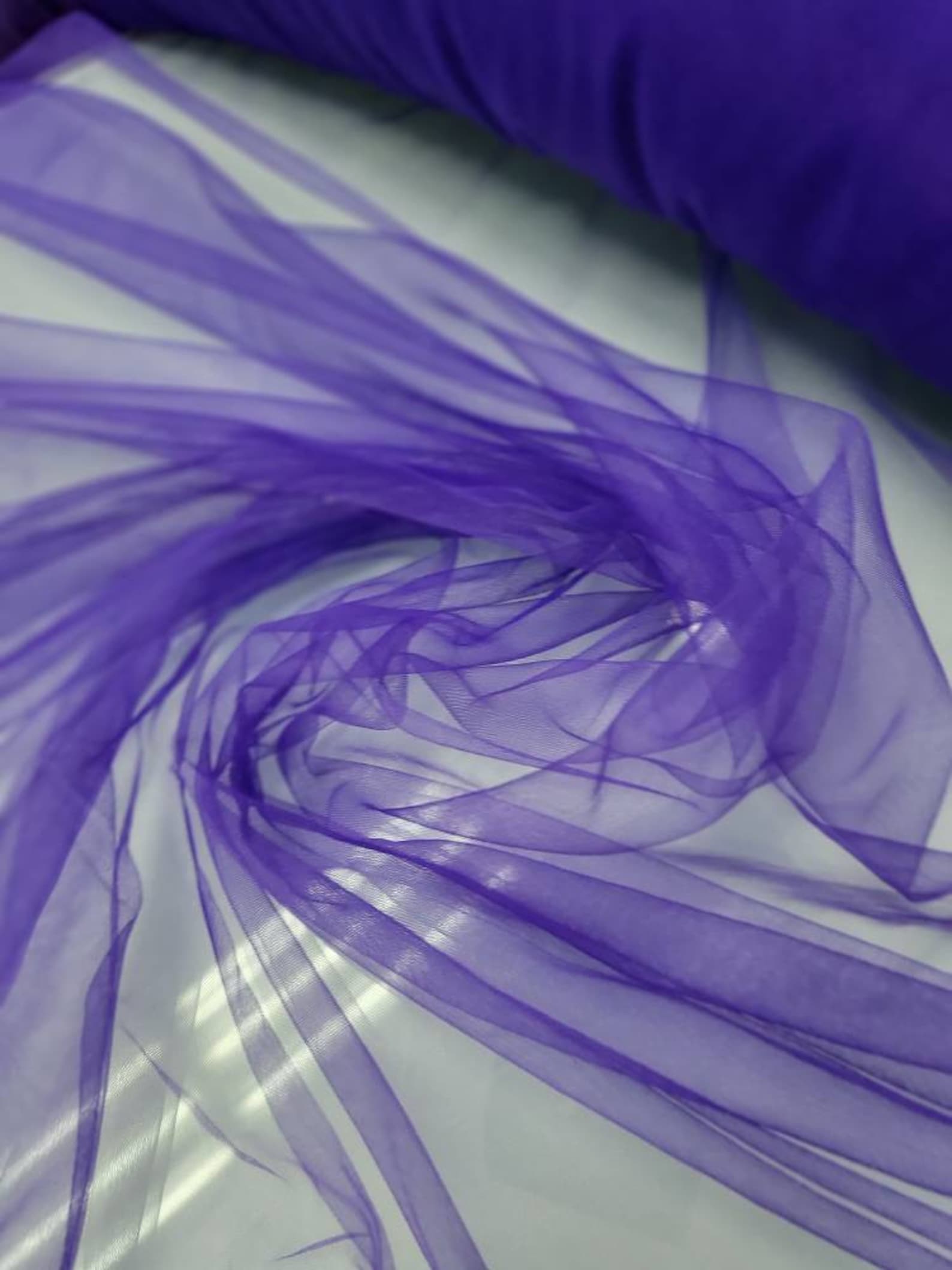 Mesh Super Fine Soft Bright Purple Color Tulle/mesh 60" Wide Sold by ...