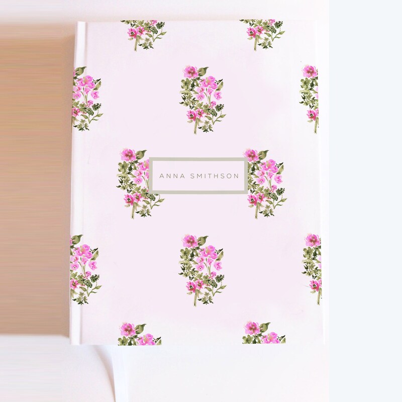 Preppy Notebook - Etsy