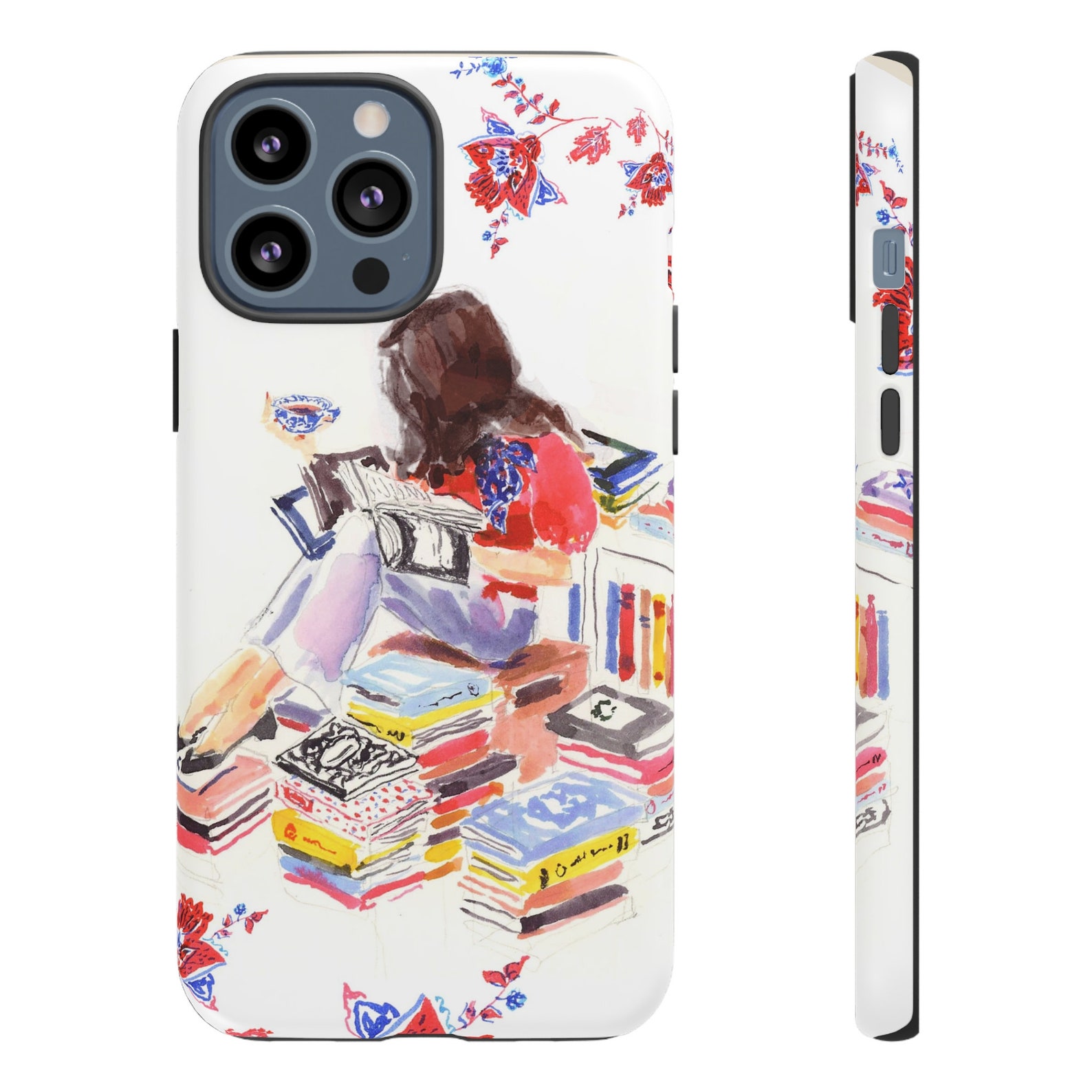 Read Good Books Phone Case - Etsy