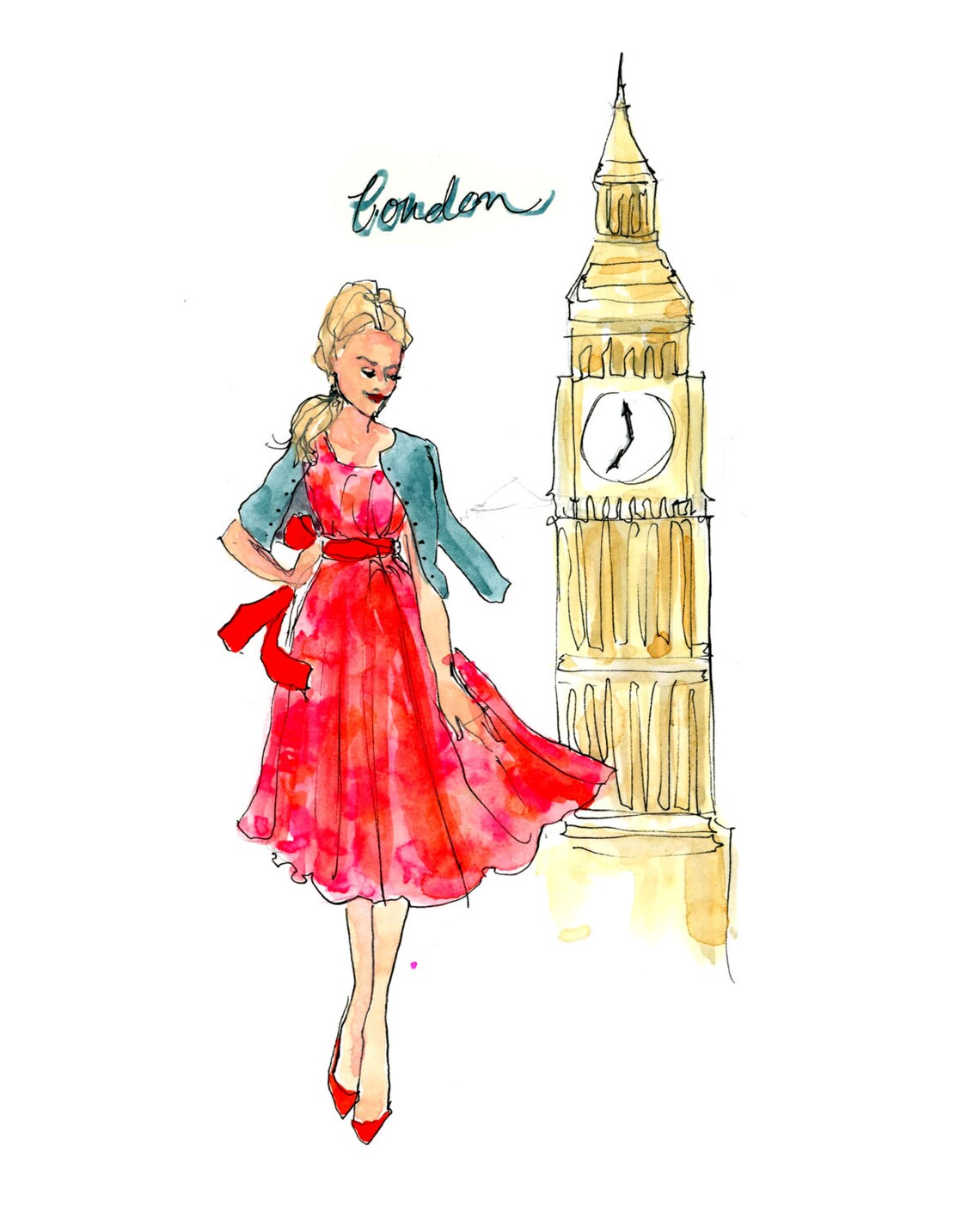 Art Print: London Calling - Etsy