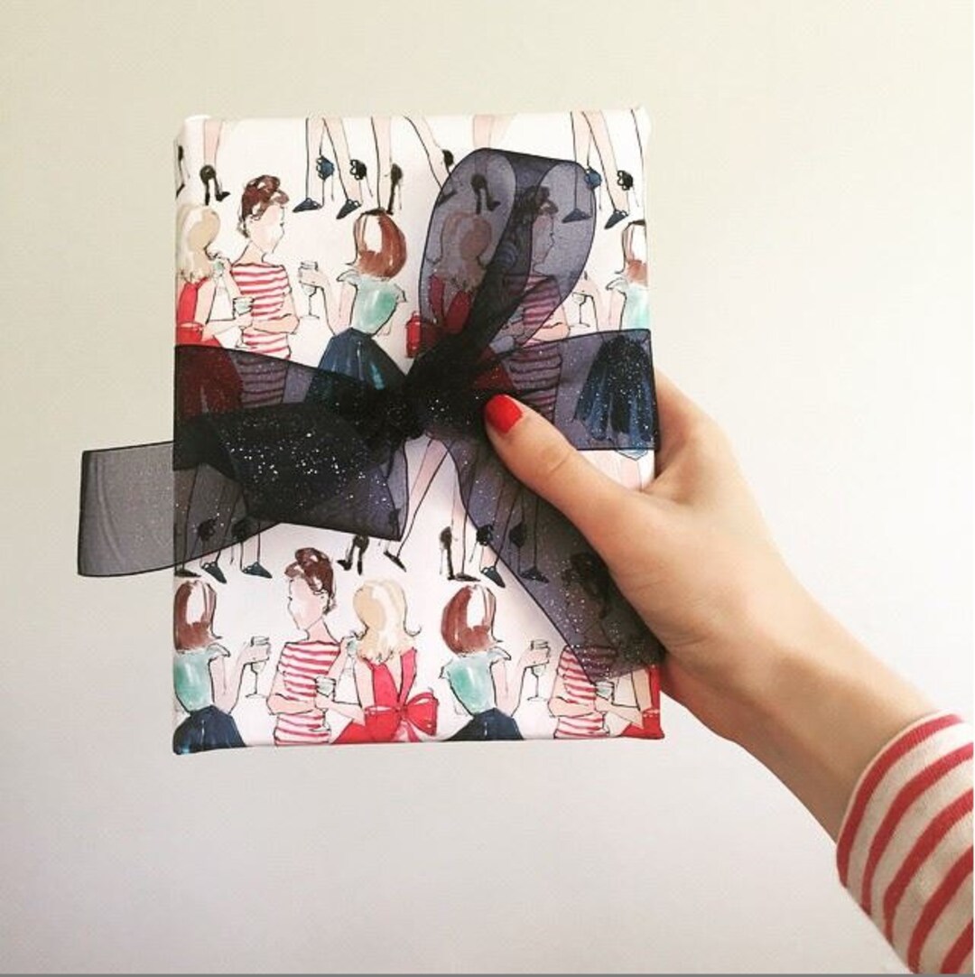 Party Girls Gift Wrap {christmas, Holiday, Birthday, Gift Wrap} - Etsy