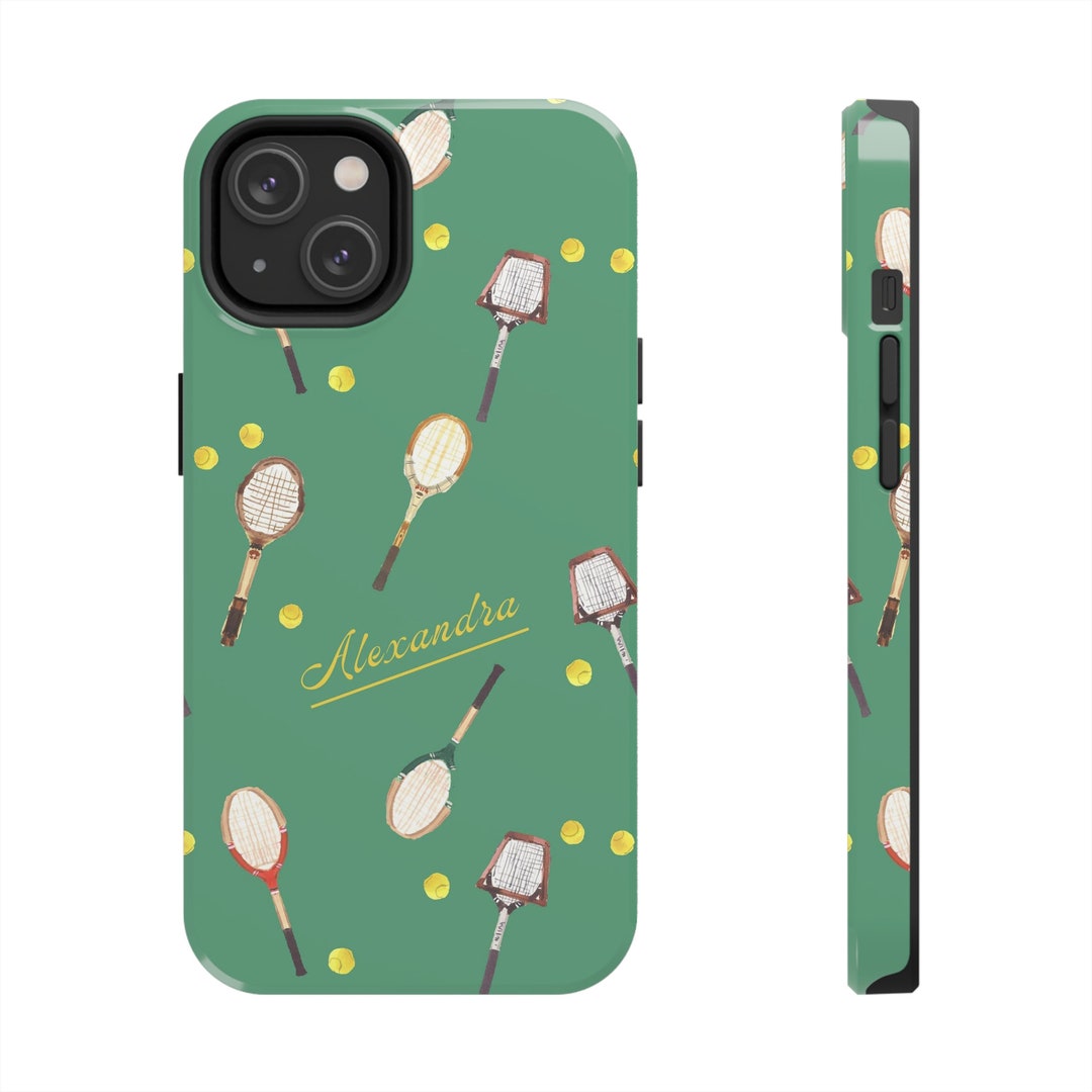 Kelly Vintage Tennis Racquets Personalized Phone Case (iphone 14) - Etsy