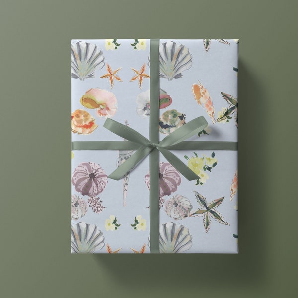 Mermaid Wrapping Paper - Etsy