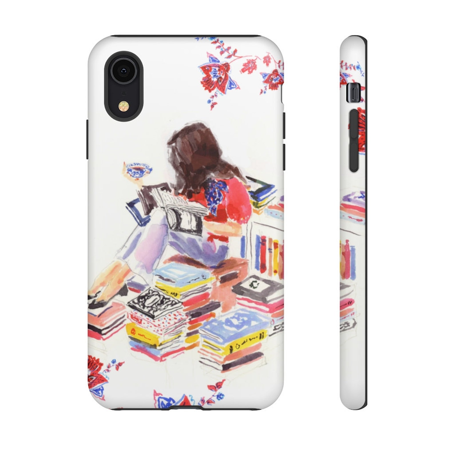 Read Good Books Phone Case - Etsy
