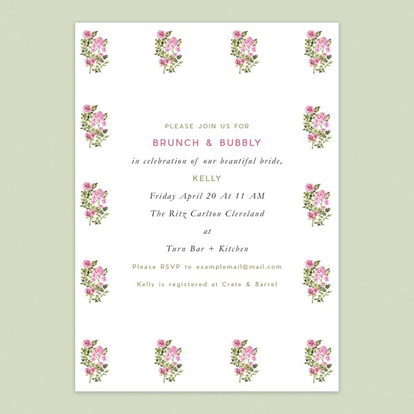 Block Print Wedding Invitation - Etsy