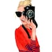 Art Print: Camera Girl {cute Wall Art, Home Decorating, Original ...