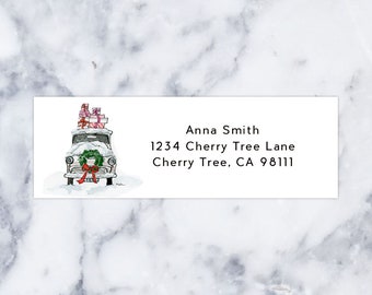 Car Address Labels | Etsy