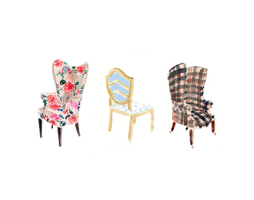 Sitting Pretty Art Print cute Wall Art, Home Decorating, Original ...