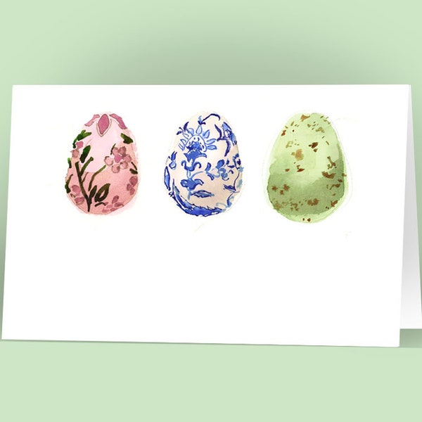 Chinoiserie Eggs - Etsy