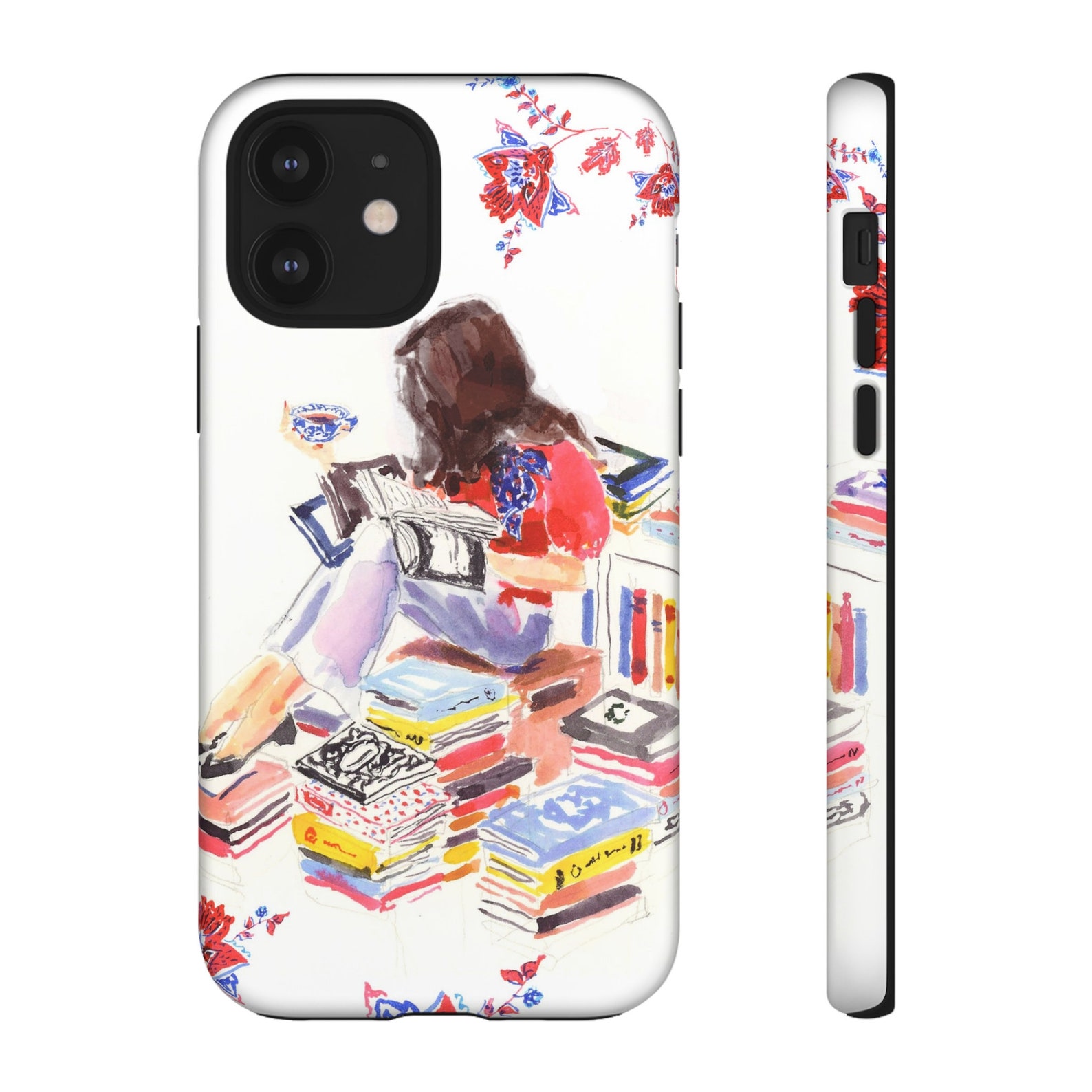 Read Good Books Phone Case - Etsy