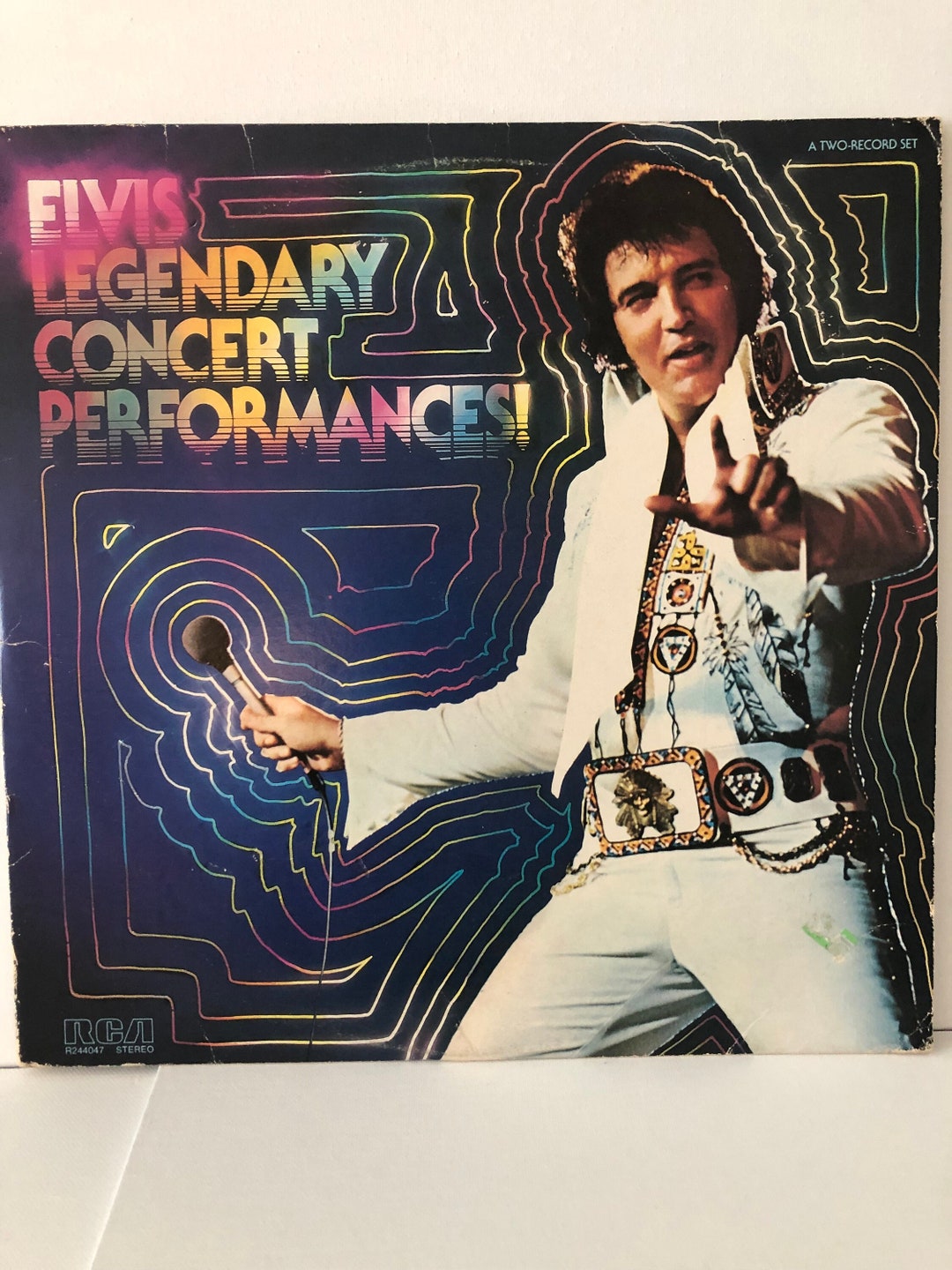 Elvis Legendary Concert Performance Album - Etsy