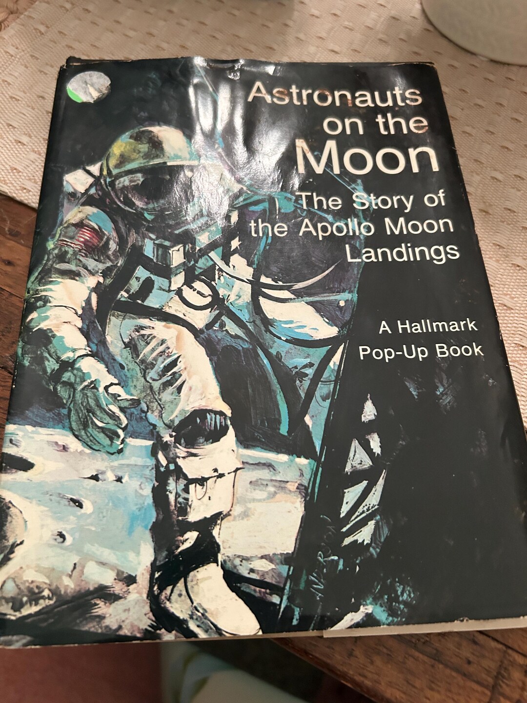 Astronauts on the Moon Pop up Book. 1970’s - Etsy