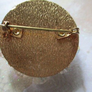 Multi-stone Faceted Crystal Brooch - Etsy