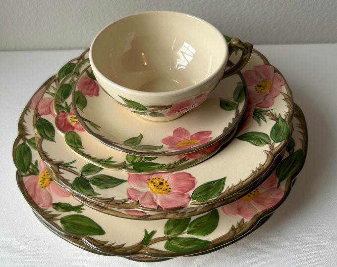 Vintage Franciscan Dinnerware Platter Made in England, Dishware, Flower ...