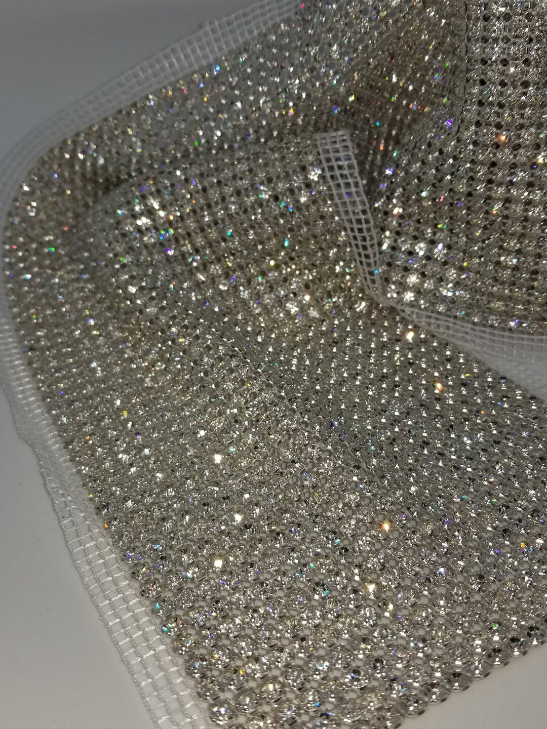 Rhinestone Trim - Crystal Trim - Rhinestone Chain Silver Rhinestone ...