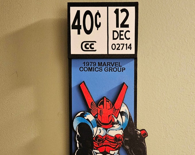 Micronauts 12 Custom Corner Box Art Handmade Wall Hanging 17 Inches ...