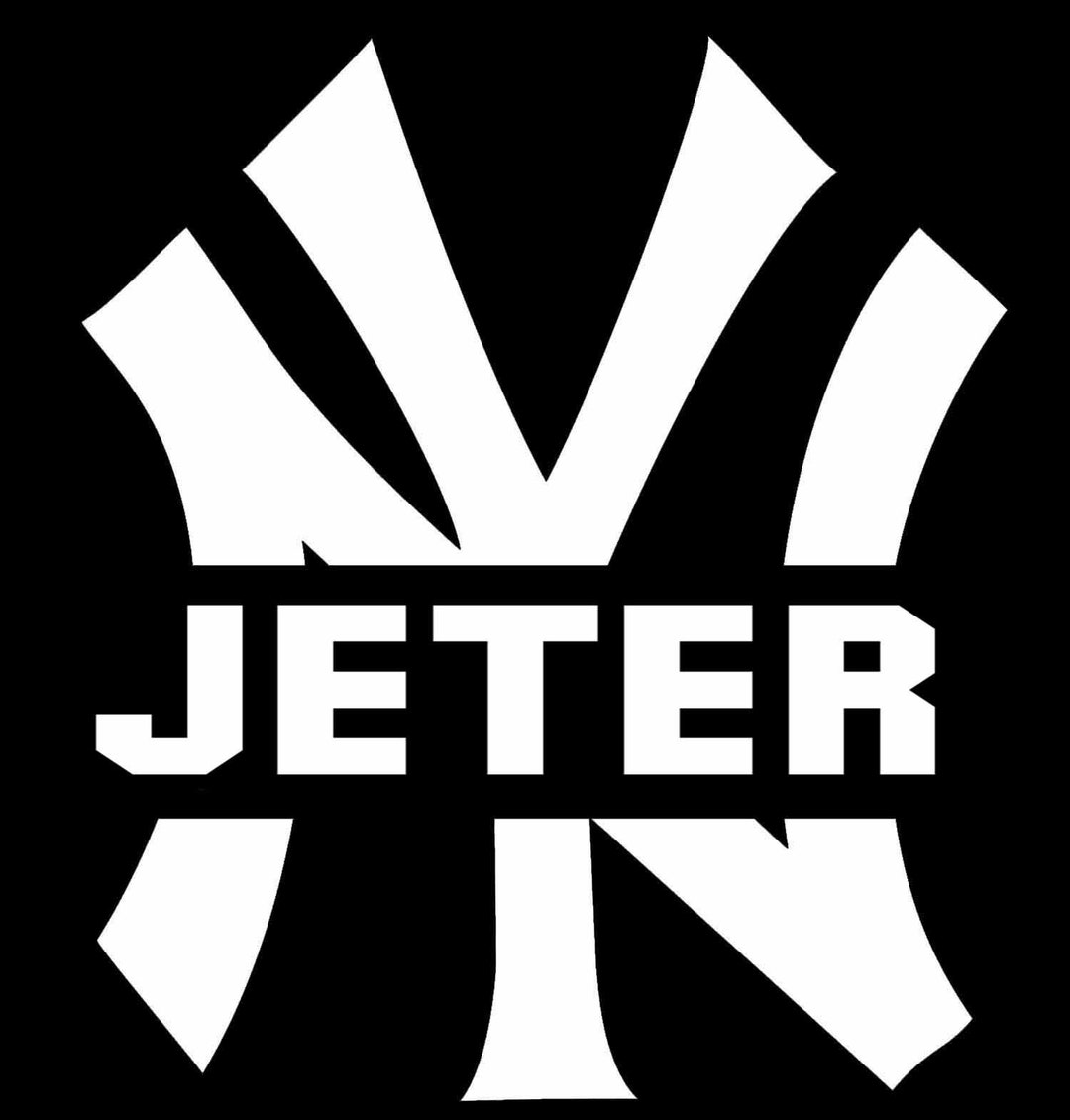 CUSTOM Yankees NY Logo - Laptop Sticker Yankees Car Decal Home Decor ...