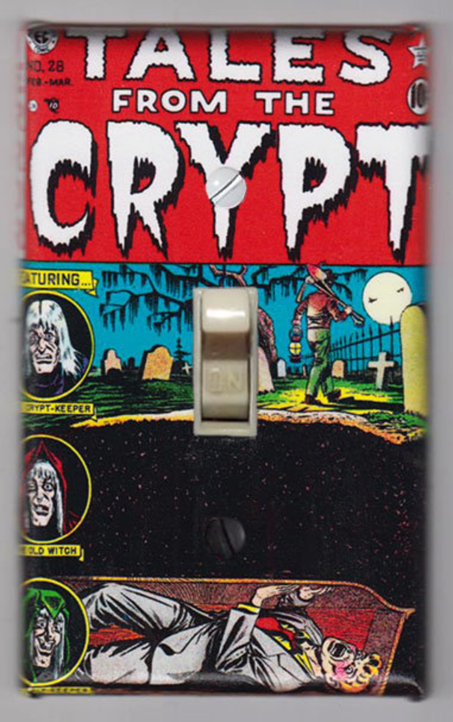 Tales From the Crypt Light Switch Cover Plate Crypt Keeper - Etsy