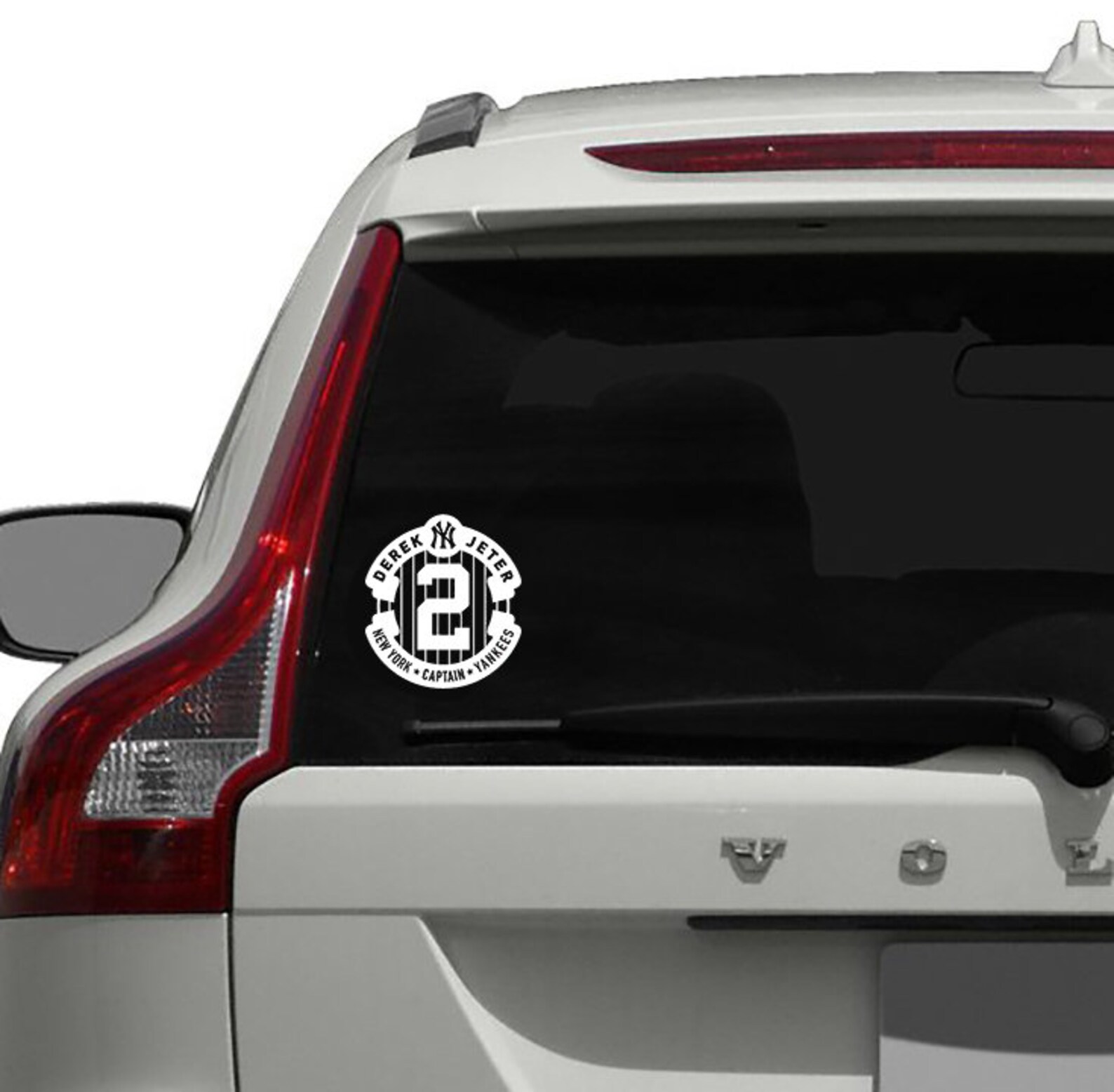 Derek Jeter Yankees Captain Car Decal Laptop Sticker Yankees - Etsy