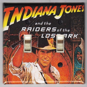 Raiders of the Lost Ark Light Switch Cover Plate Indiana - Etsy