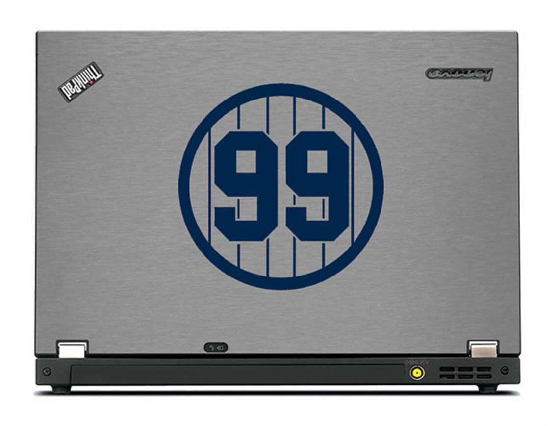 New York Yankees Number Vinyl Decal New York Yankees Decor - Etsy