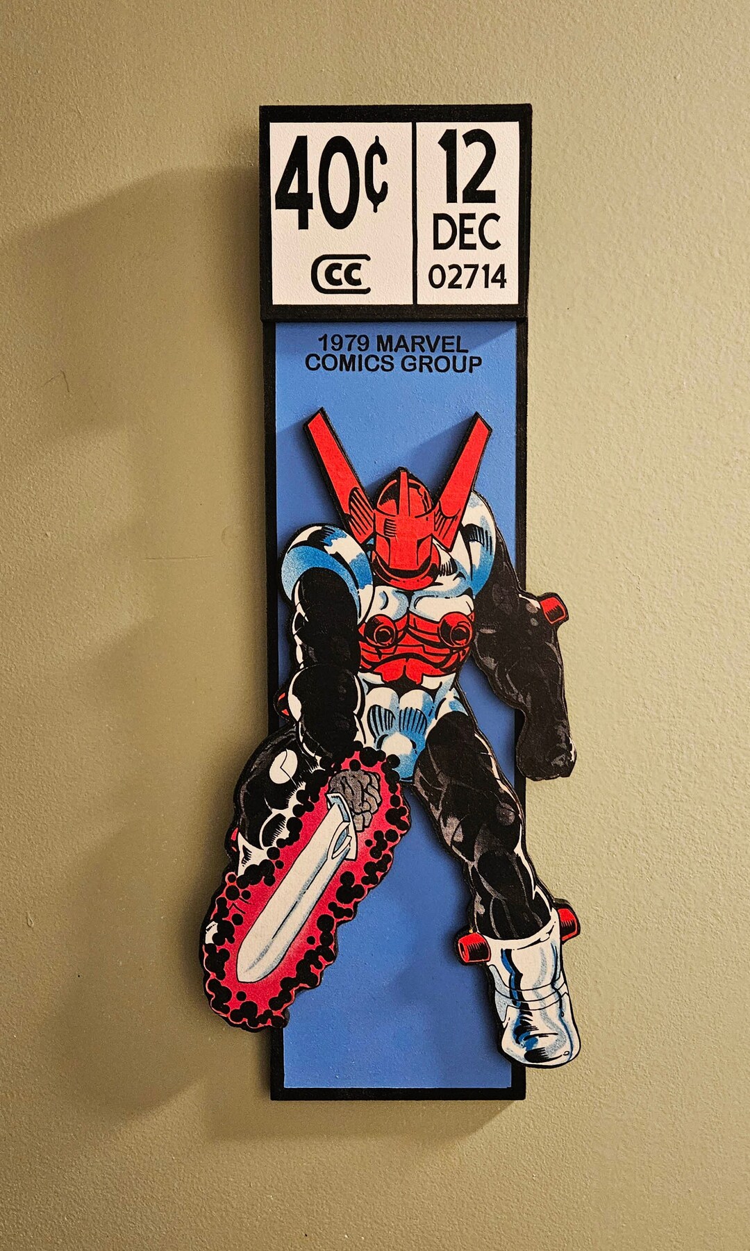 Micronauts 12 Custom Corner Box Art Handmade Wall Hanging 17 Inches ...