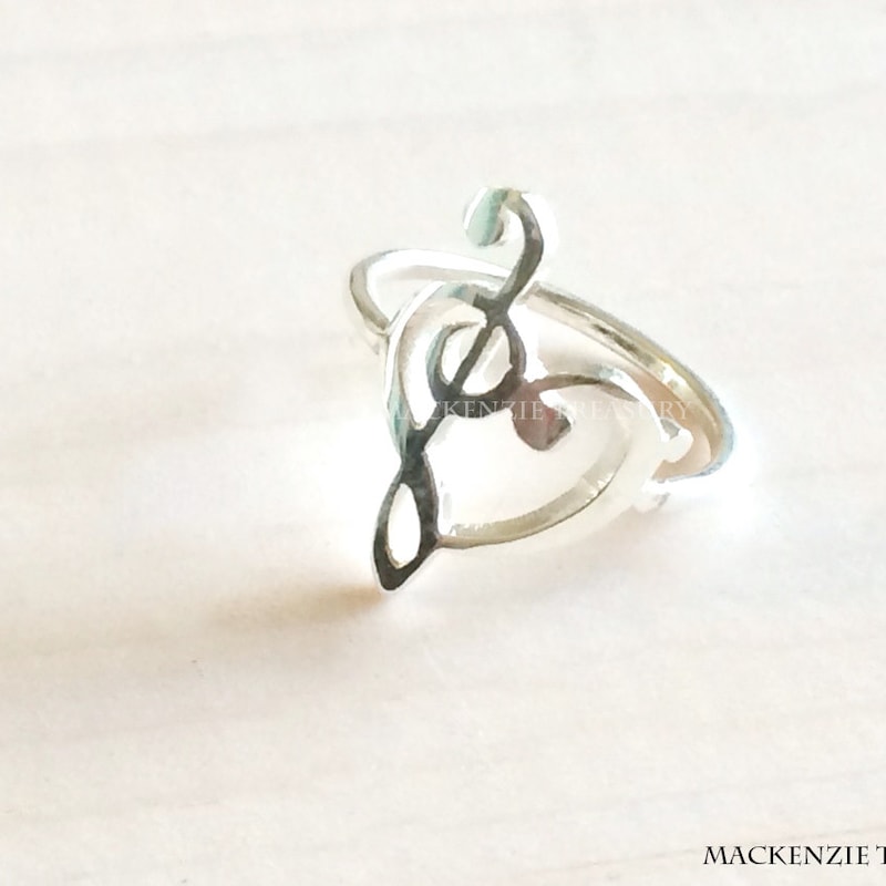 Music Note Ring - Etsy