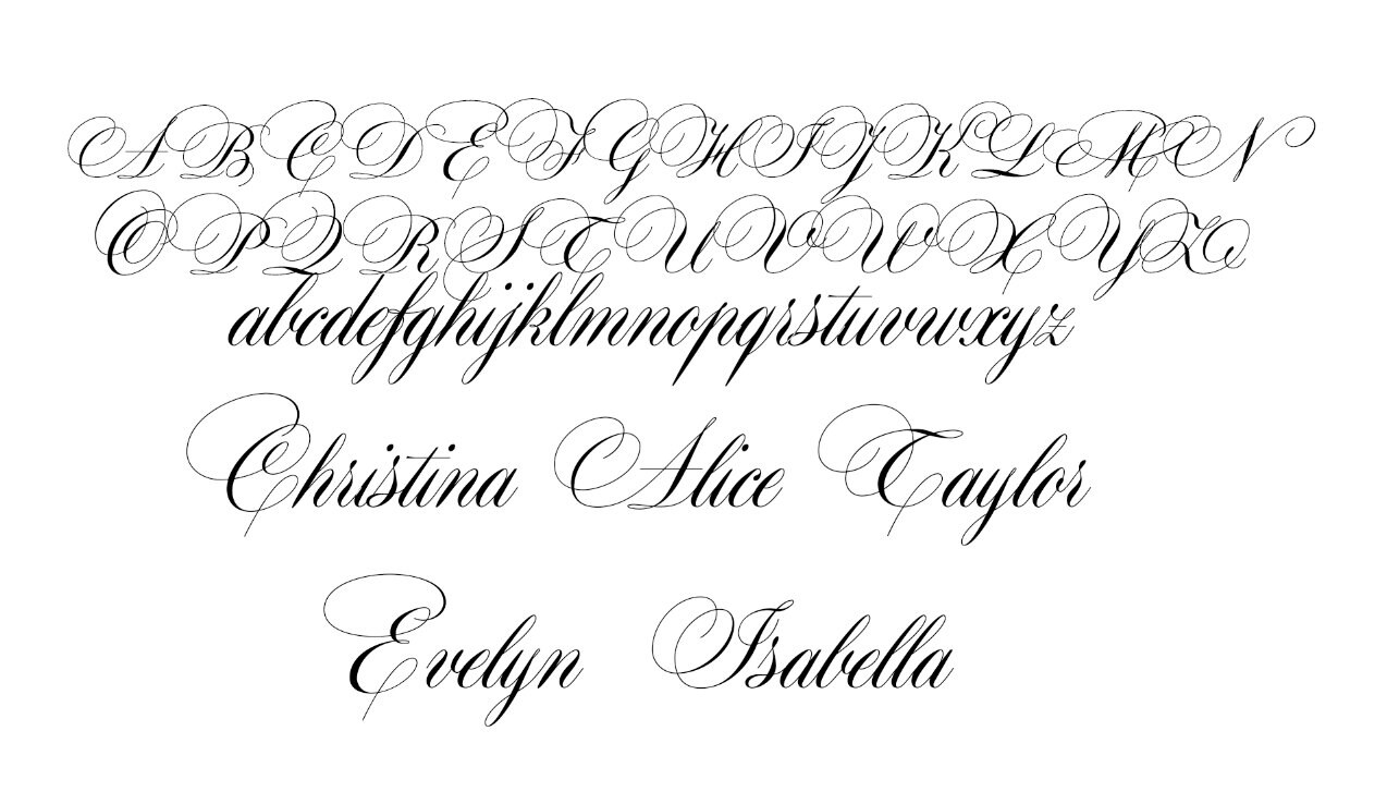 Personalized Name Necklace Calligraphy Font Name Script - Etsy