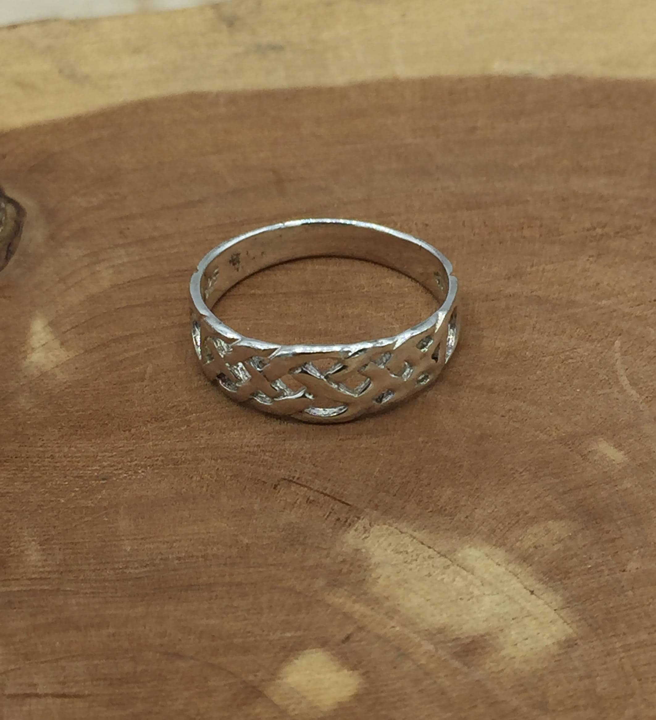 925 Stamped Silver Ring - Etsy