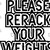 Please Rerack Your Weights SVG Gym SVG Fitness SVG - Etsy