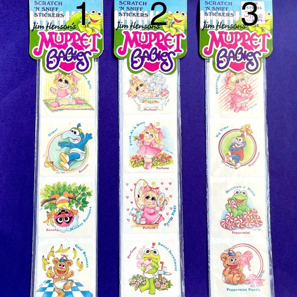 Muppet Babies Stickers - Etsy