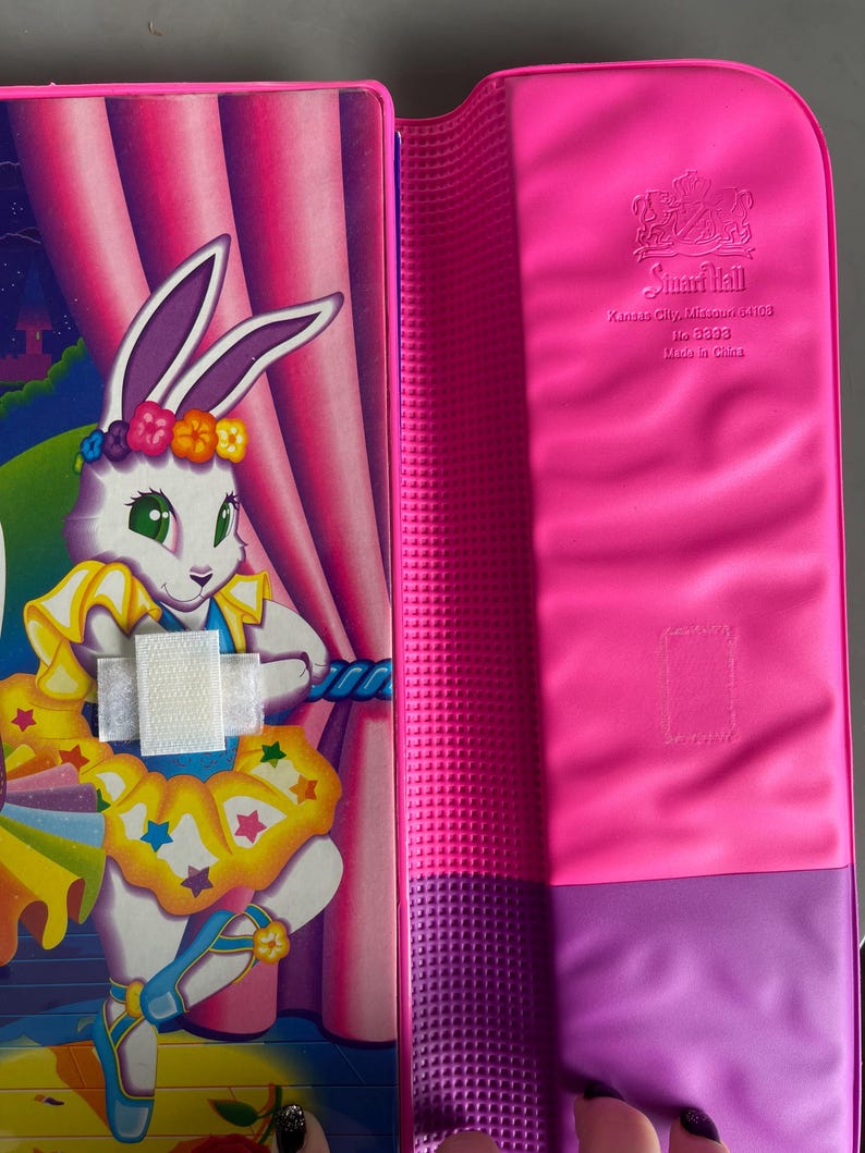 Vintage Lisa Frank Trapper Keeper. Ballerina Bunnies. - Etsy