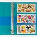 3 Pocket 3 Ring Binder Sheet for Sticker Collecting. - Etsy