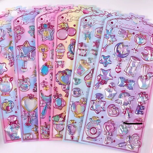 Jewel Stickers - Etsy