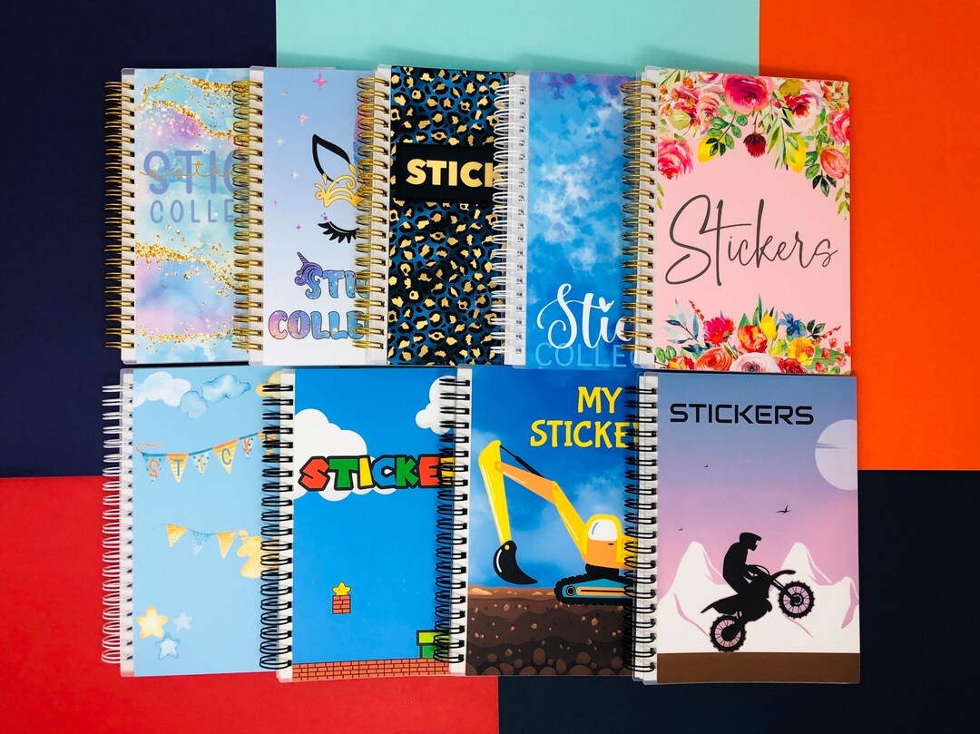 NO NAME Sticker Albums Ready to Ship! - Etsy