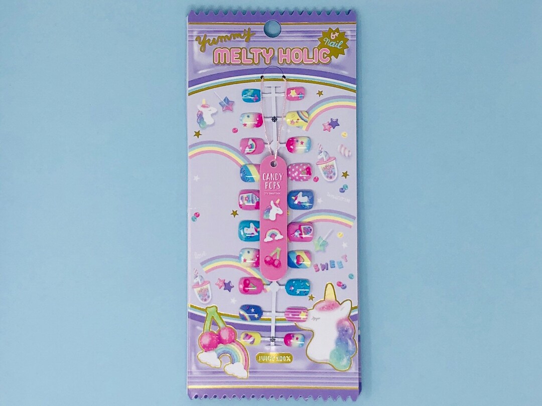 Melty Holic Candy Pops Stickers and Press on Nails - Etsy