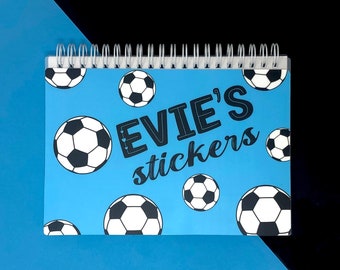 Soccer Sticker Book - Etsy
