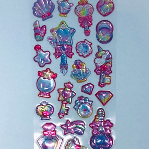 Crystal Gem Jewel Stickers - Beautiful! 6 Designs - Etsy